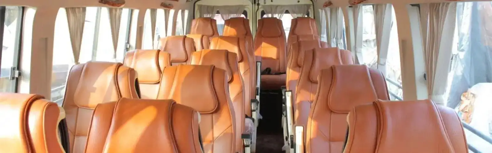 Book 26 Seater Bus on Rent in Delhi at 38 Rs/Km